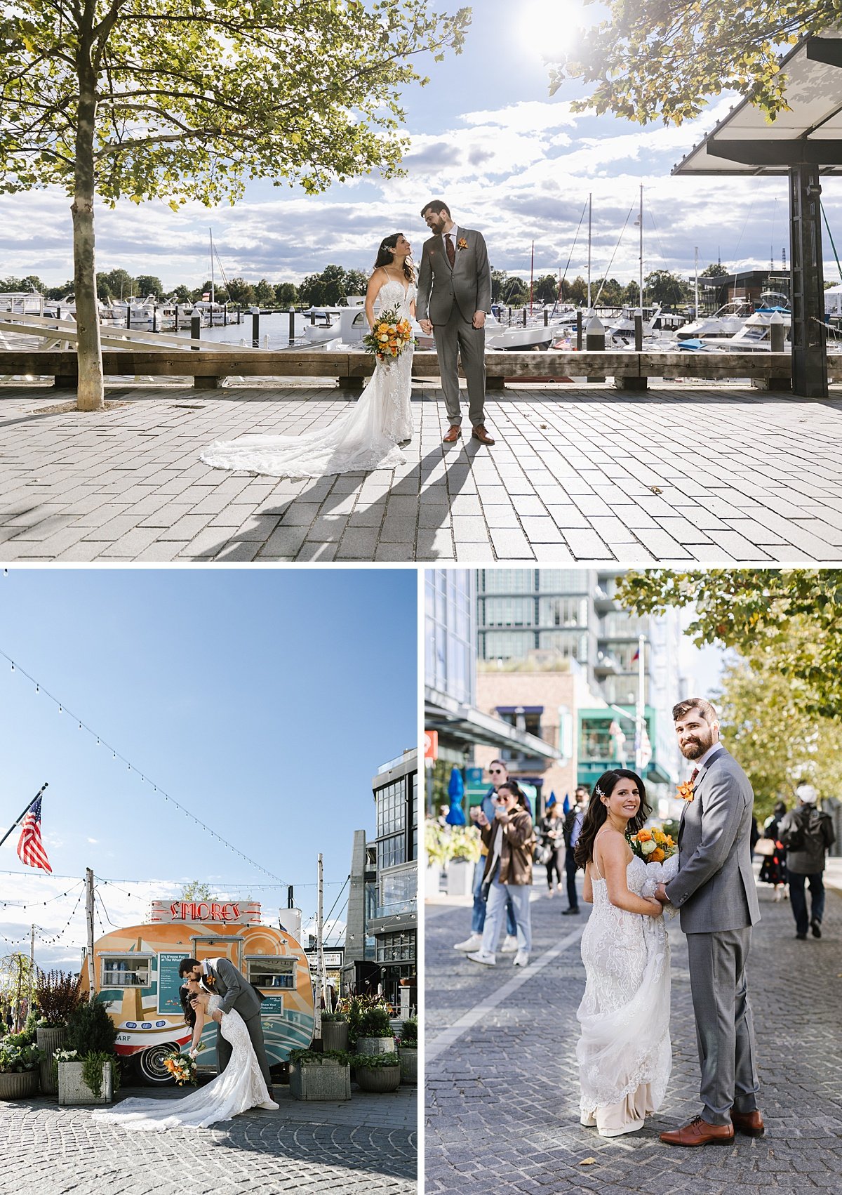 madeline + jacob | intercontinental wharf wedding in dc with fall ...
